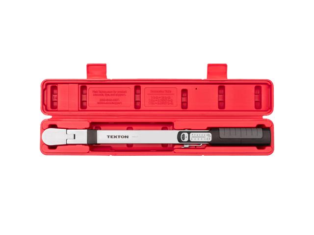 3/8 Inch Drive 72-Tooth Split Beam Torque Wrench (26–130 Nm) | TEKTON