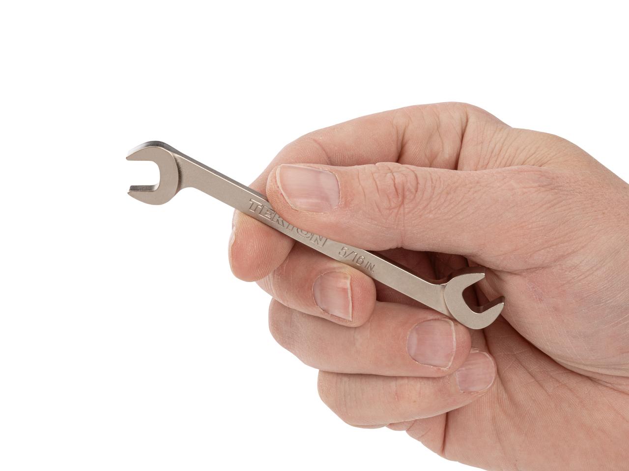 5/16 Inch Angle Head Open End Wrench | TEKTON | Made in USA