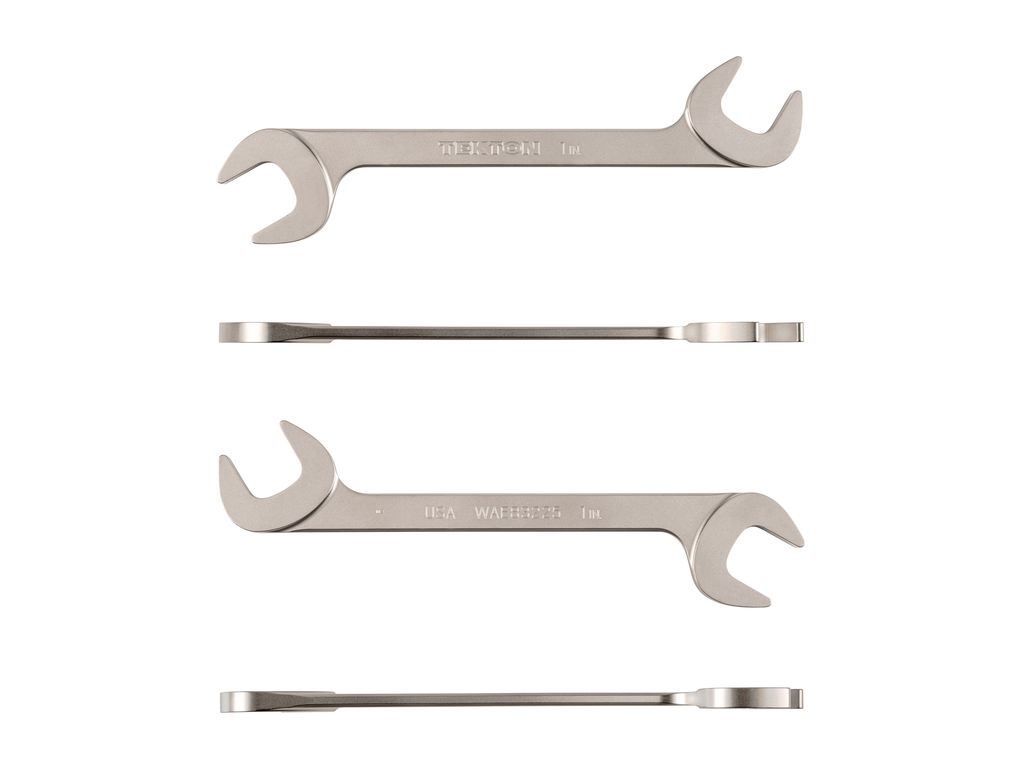 1 Inch Angle Head Open End Wrench | TEKTON | Made in USA
