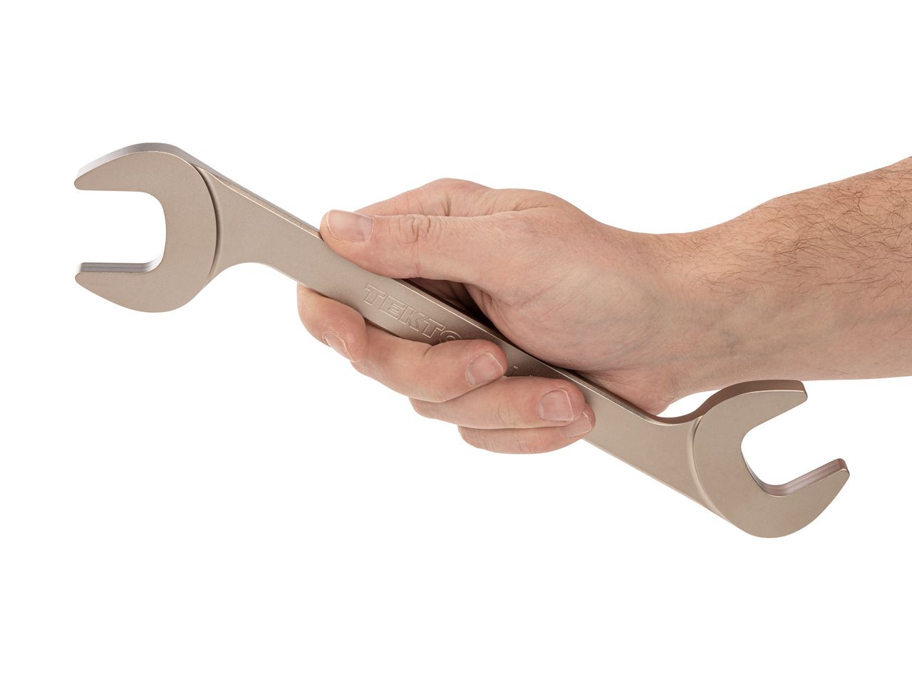 1-1/8 Inch Angle Head Open End Wrench | TEKTON | Made in USA