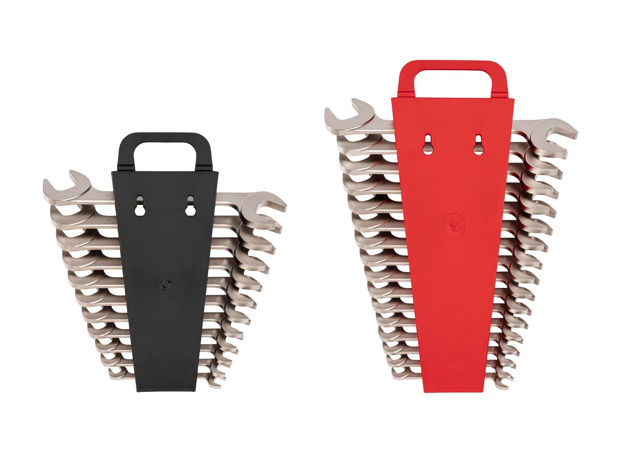 27-Piece Angle Head Open End Wrench Set with Holder | TEKTON