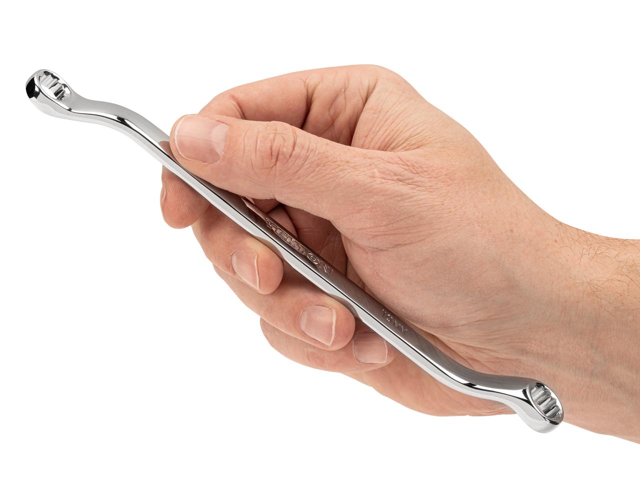 8 x 10 mm 45-Degree Offset Box End Wrench | TEKTON