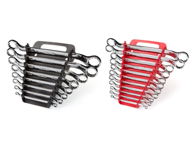19-Piece 45-Degree Offset Box End Wrench Set with Holder | TEKTON