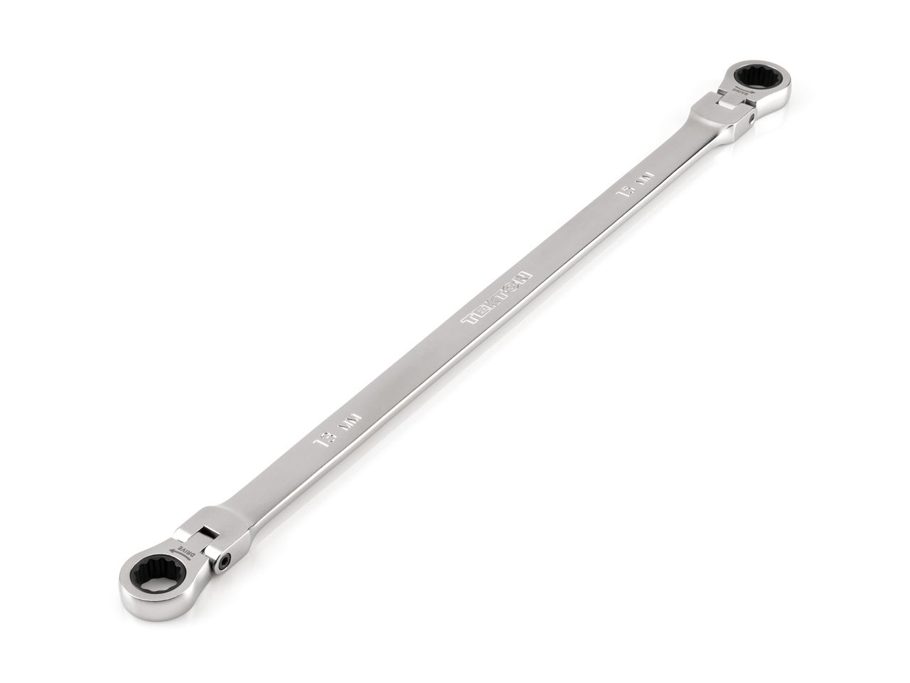 13 x 15 mm Long Flex Head Ratcheting Box End Wrench | TEKTON