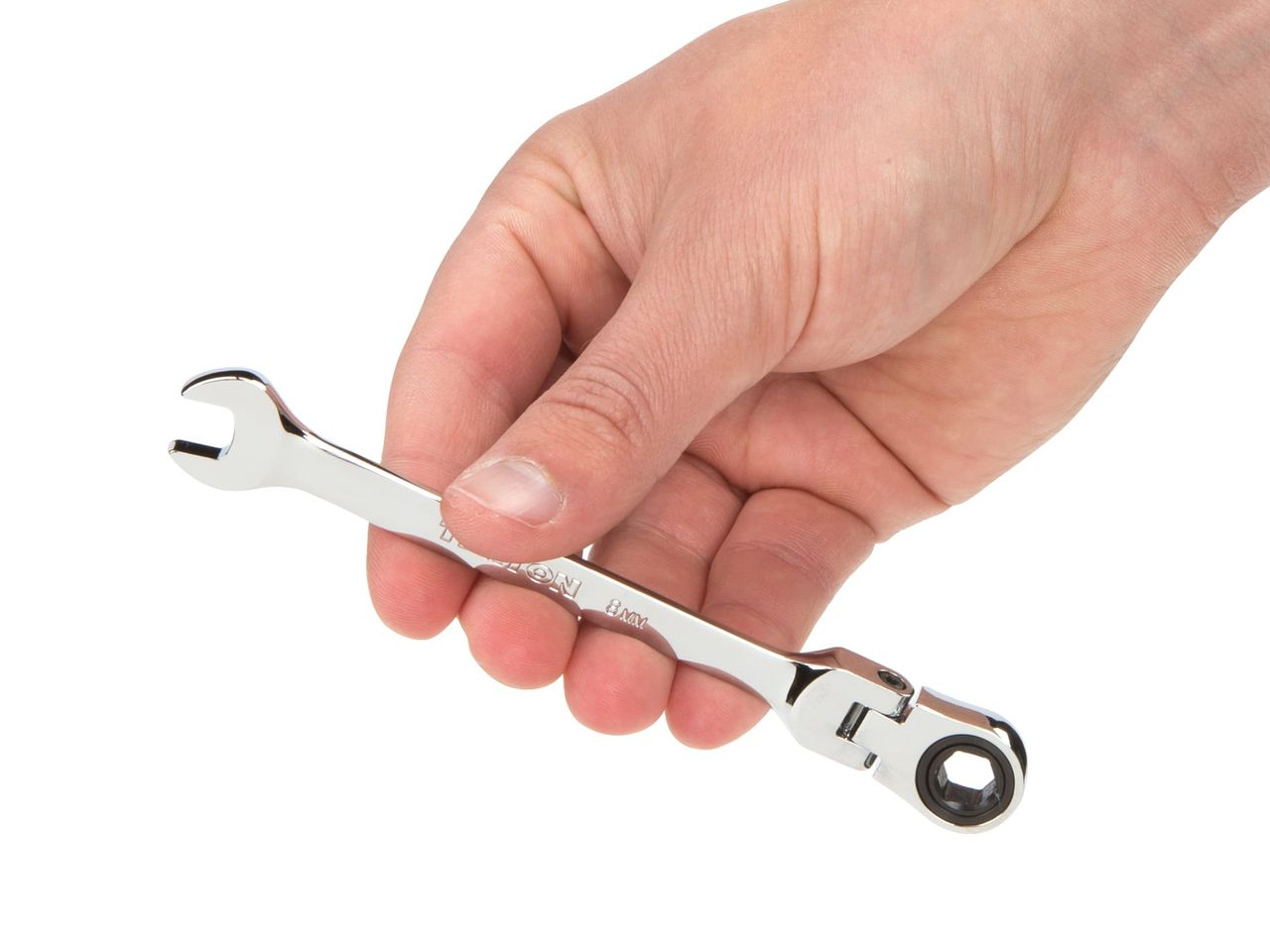 8 mm Flex Ratcheting 6-Point Combination Wrench | TEKTON