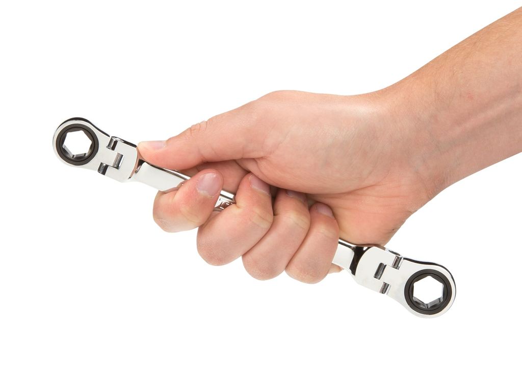 12 x 14 mm Flex Ratcheting 6-Point Box End Wrench | TEKTON | WRN76107
