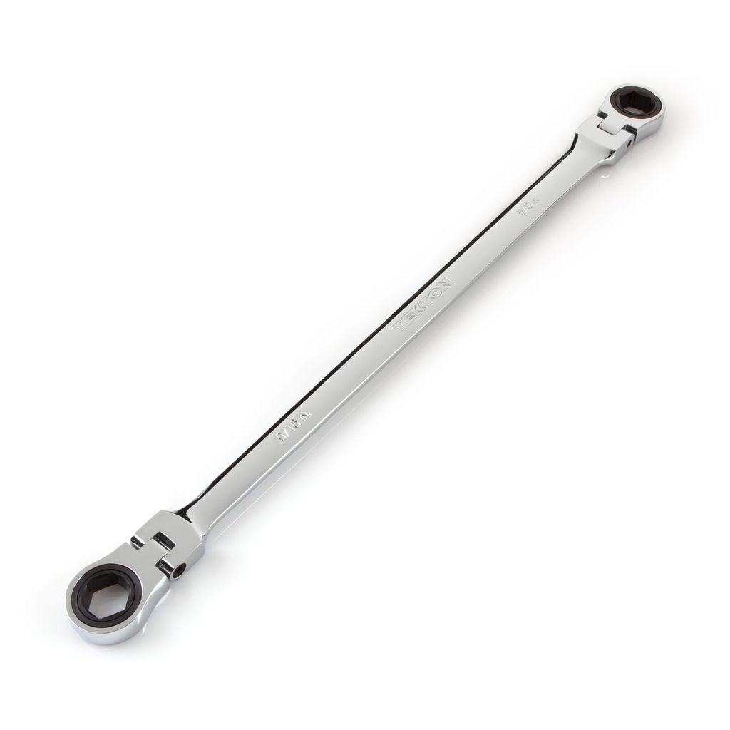 9/16 x 5/8 Inch Long Flex Ratcheting 6-Point Box End Wrench | TEKTON ...