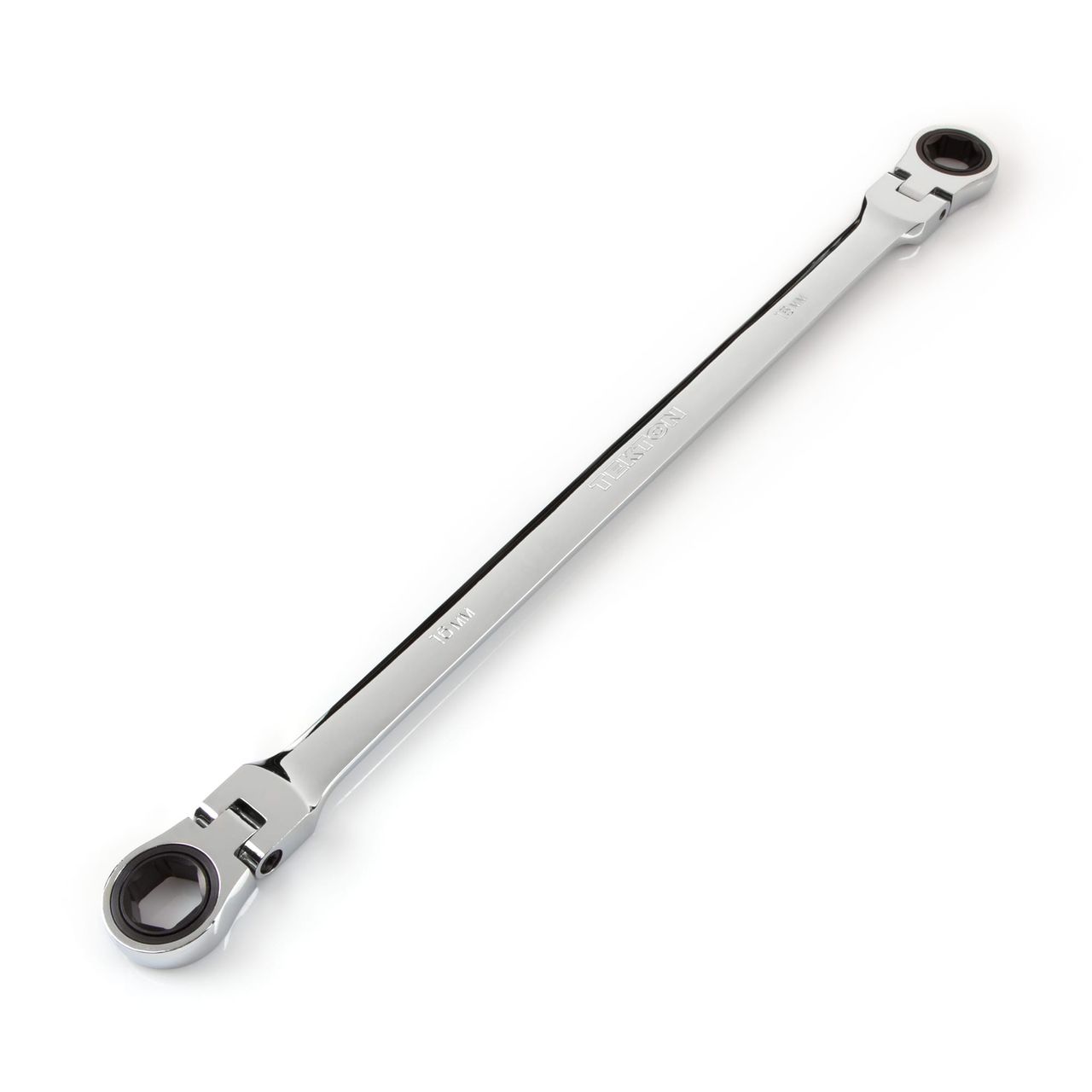 16 x 18 mm Long Flex Ratcheting 6-Point Box End Wrench | TEKTON | WRN77111